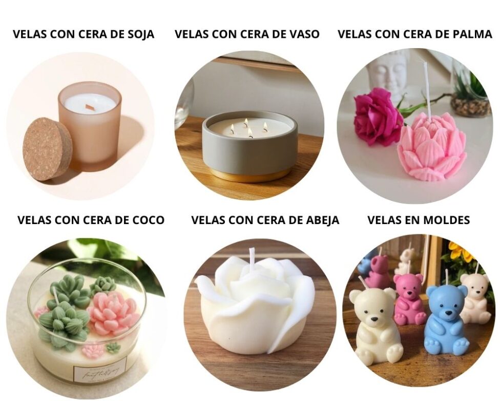 CURSO DE VELAS ANDREA – VELAS CREATIVAS